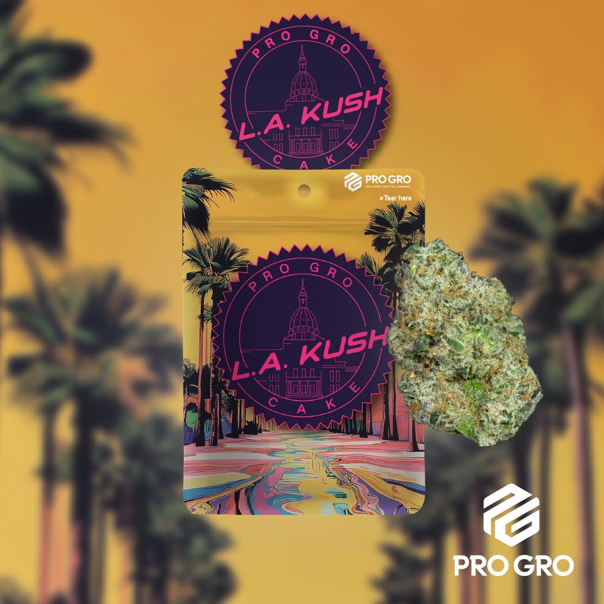 LA Kush Cake Strain – Creamy Indica Hybrid | Pro Gro Cannabis